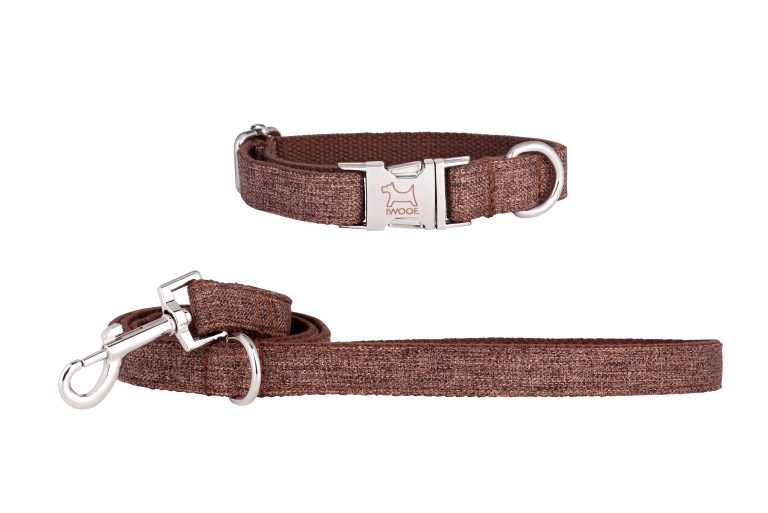 MUDDY PUDDLE Designer Dog Collar and Lead set by IWOOF.com™ in Designer ...